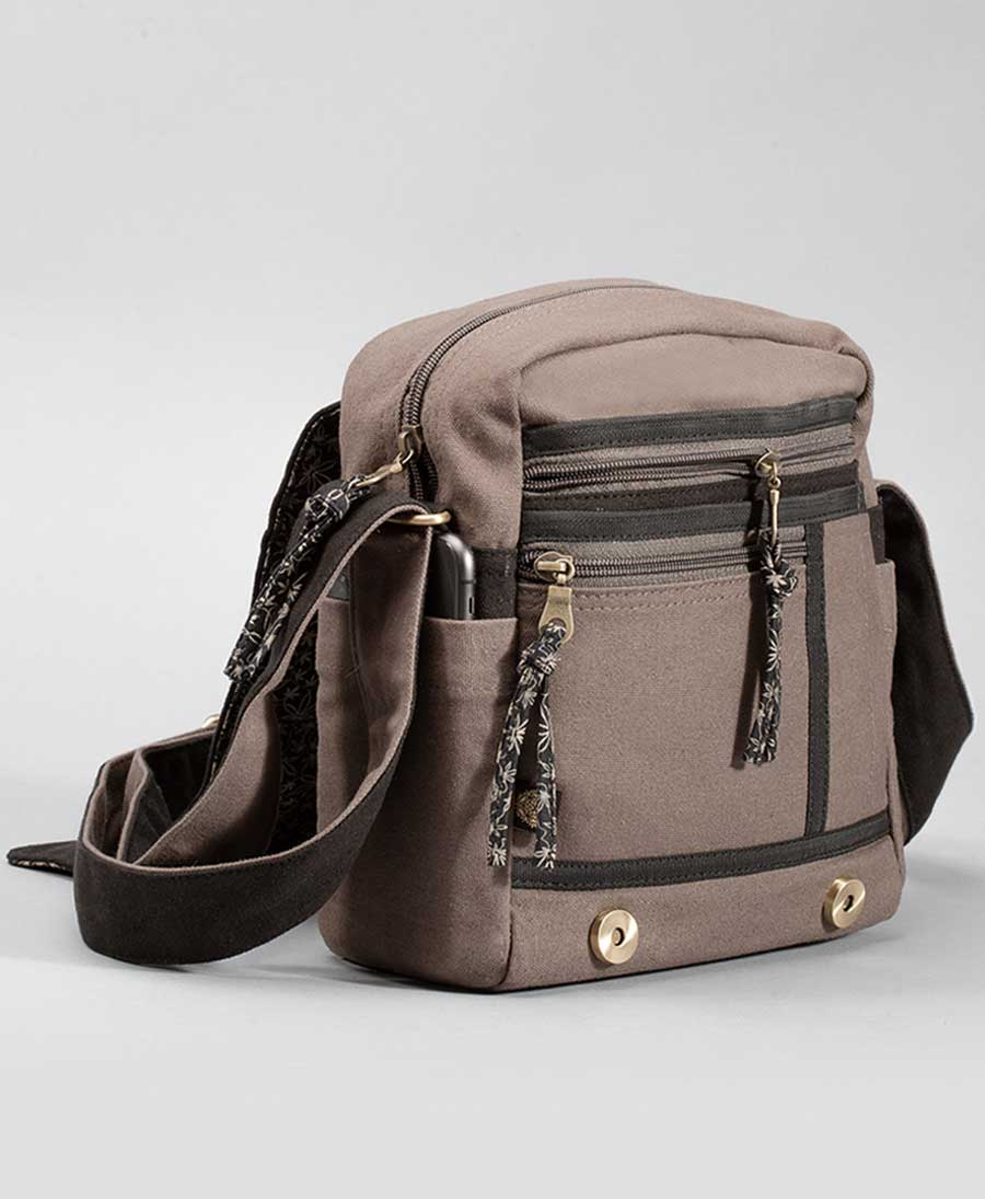 canvas crossbody bag unisex over the shoulder marijuana leaf print