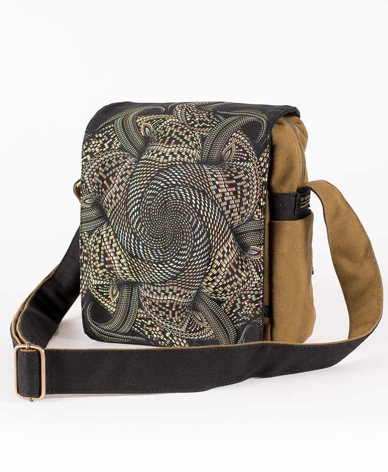 Psychedelic Clothing T Shirt Crossbody Bags Shoulder Bags