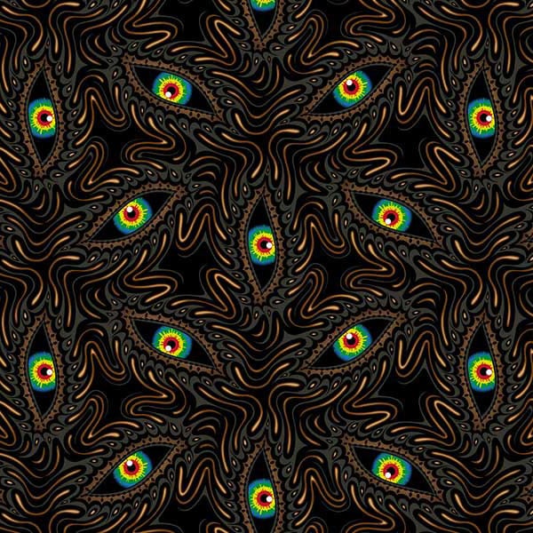 Psy Art Psychedelic Patterns On Clothing Bags And Accessories